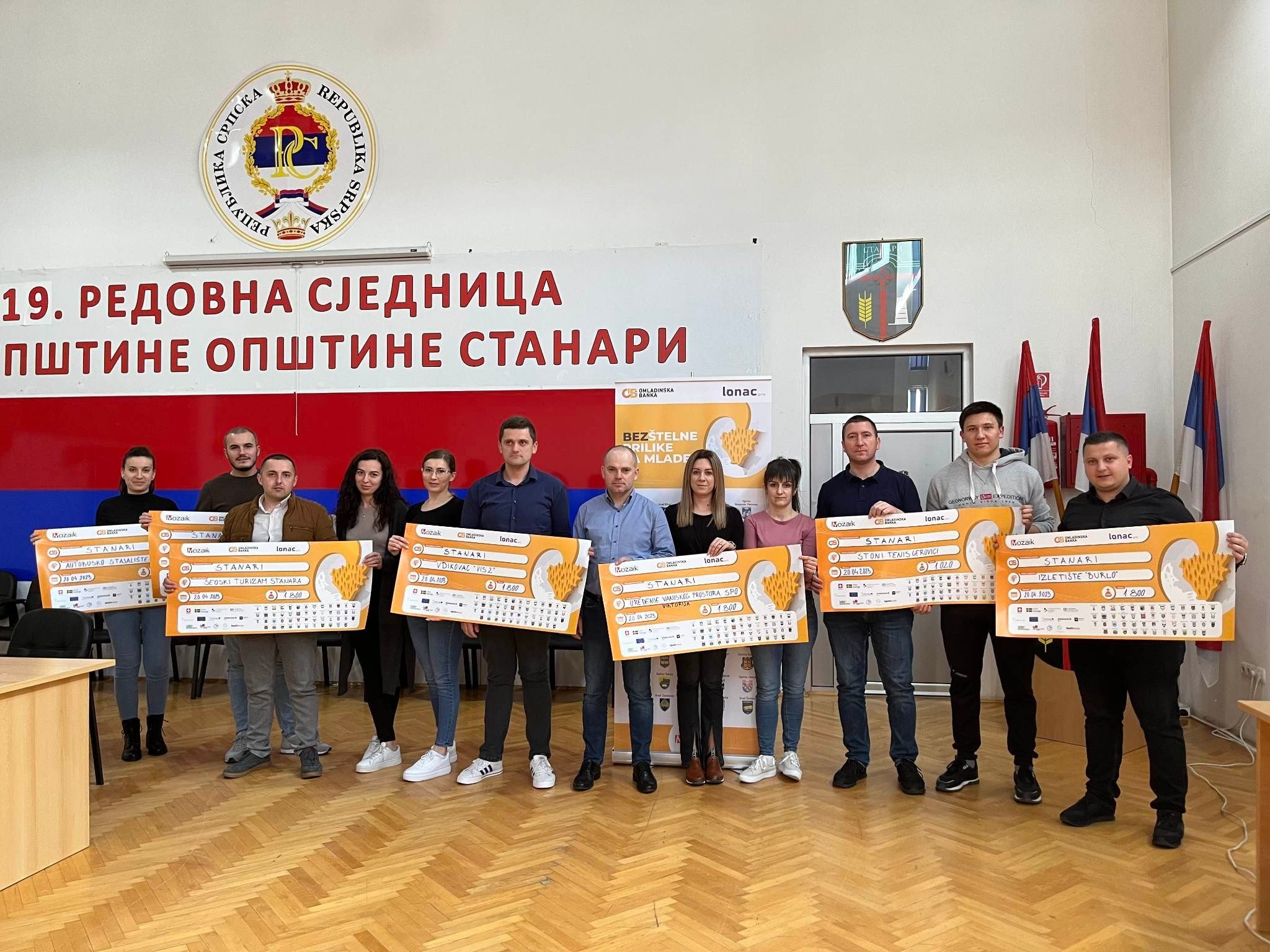 Promocija projekata iz Prvog poziva Omladinske banke Stanari - Rolify